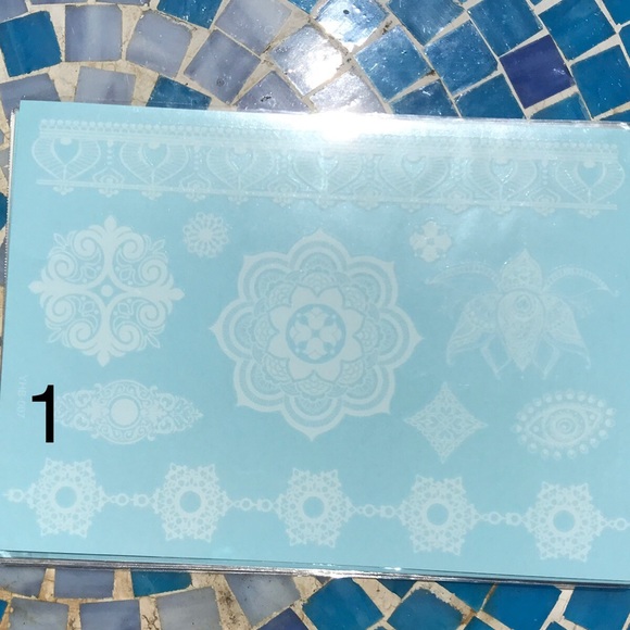 Other | White Temporary Tattoos | Poshmark
